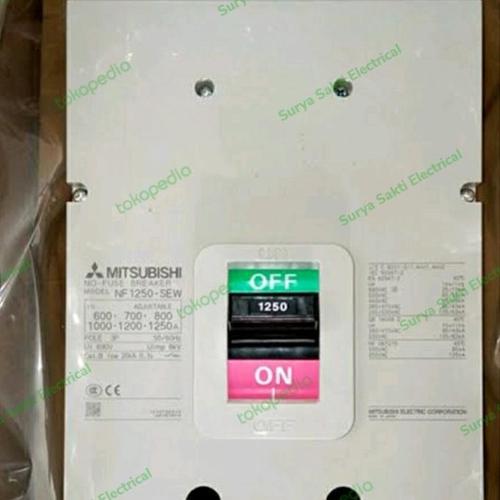 Jual Mccb Mitsubishi 1600A 3P Nf1600-Sew Nf1600Sew Breaker - Jakarta ...