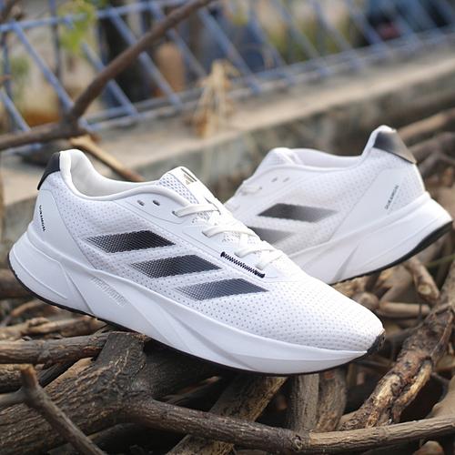 Jual Sepatu Running Pria Adidas Duramo SL Full Hitam Original - Putih ...