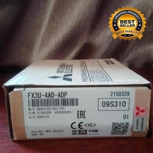Jual Plc Mitsubishi Fx3U-4Ad-Adp Fx3U 4Ad Adp Analog Input Module Original - Jakarta Selatan ...