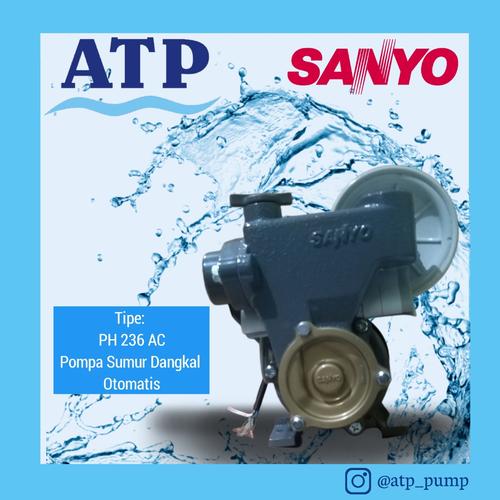 Jual Sanyo PH 236 AC Pompa Air Sumur Dangkal - Shallow Well Pump - Kota ...