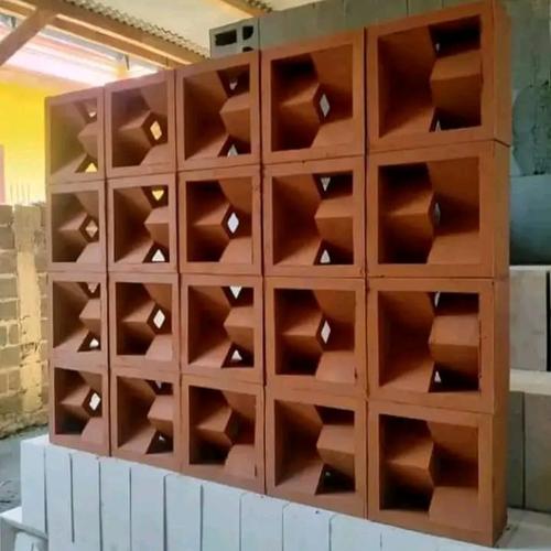 Jual roster beton minimalismerah,roster beton motifmerah,roster warna ...