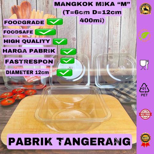 Jual Mangkok plastik / mangkok buah / mankok salad / mangkok pudding ...