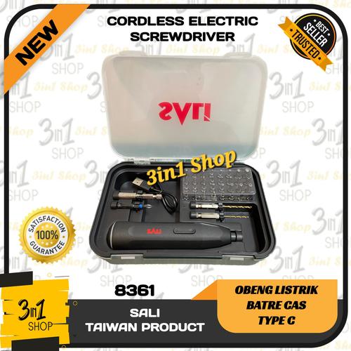 Jual Cordless Electric Screwdriver / Obeng Portable / Obeng Listrik ...