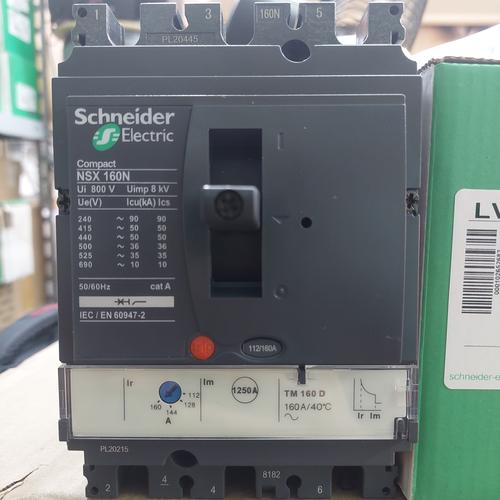Jual MCCB NSX160N LV430840 50KA 3P-160A SCHNEIDER ORIGINAL - Jakarta ...