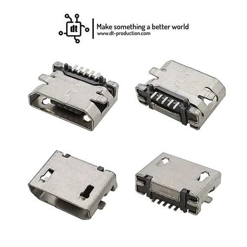 Jual Konektor micro USB SMD 5 pin High Quality - Kota Manado - DT ...