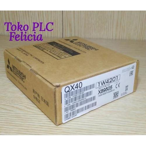 Jual Qx40 Mitsubishi Plc 16 Point 24Vdc Input I/P Module Original Best ...