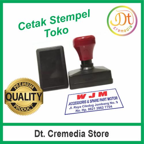 Jual Cetak Stempel Toko Sembako 2 Warna | Cetak Cap Stempel Toko ...