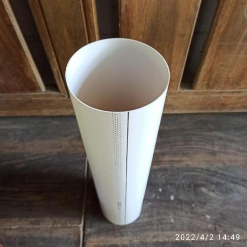 Jual PIPA PARALON PVC TYPE C 4" INCH POTONGAN 50 CM Warna Putih ...