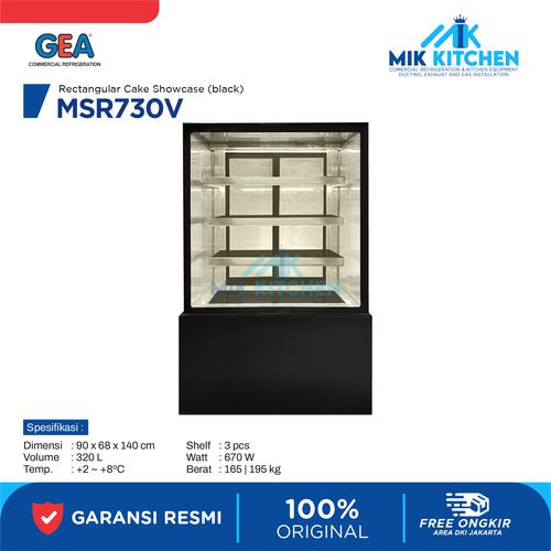 Jual GEA Rectangular Cake Showcase MSR730V / MSR-730V / MSR 730V - Jakarta Barat - mikkitchen ...