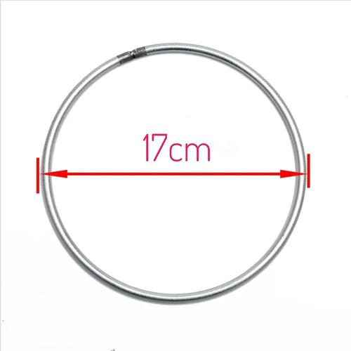 Jual ring besi bulat 18cm / lingkaran besi beton / dekorasi - Hitam, 18 ...