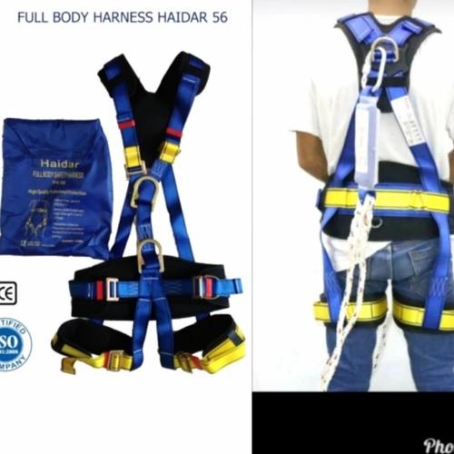 Jual FULL BODY HARNESS HAIDAR PN 56+ LANYARD DOUBLE HOOK ABSORBER. - Jakarta Barat - ISTANA ...