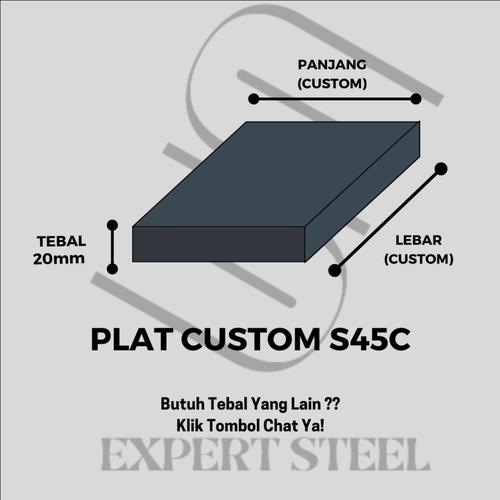 Jual BESI PLAT S45C 20mm x CUSTOM - Kota Tangerang - expert steel ...