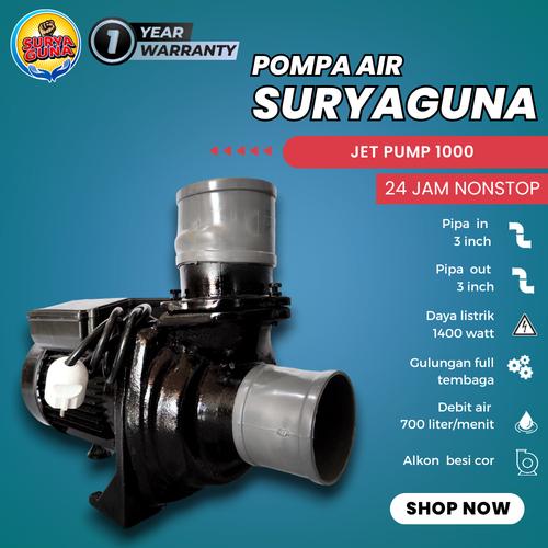 Jual POMPA AIR MODIFIKASI JET PUMP 1000 PIPA 3" SEMBURAN AIR SUPER ...