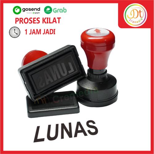 Jual Cetak Stempel Lunas| Cetak Stempel Otomatis Stempel Flsh cetak Stempe - LUNAS KECIL - Kota ...