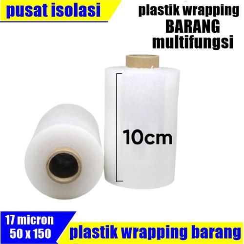 Jual Plastik wrapping 10 cm x 150 mtr plastik wrapping barang - Jakarta ...