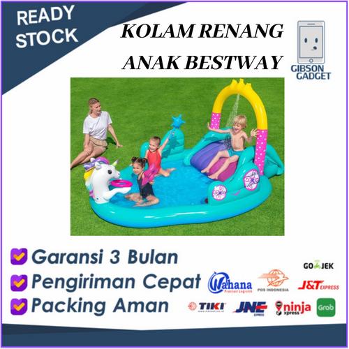 Jual Bestway Play Center Kolam Renang Anak Perosotan Air Kolam Bermain ...