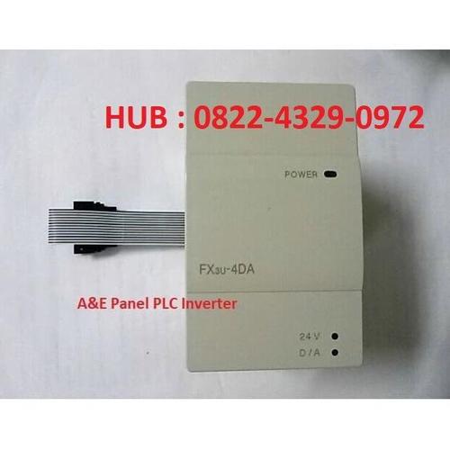 Jual Plc Mitsubishi Fx3U-4Da Fx3U 4Da Analog Output Modul Original ...