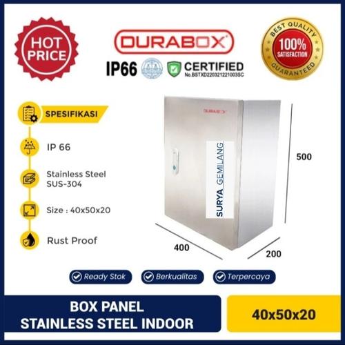 Jual Box Panel Listrik Stainless Steel Indoor Wall SIW-ST 40x50x20 ...