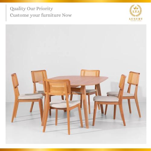 Jual Meja Makan Minimalis / Set Dining Table Minimalis Industrial 6 ...