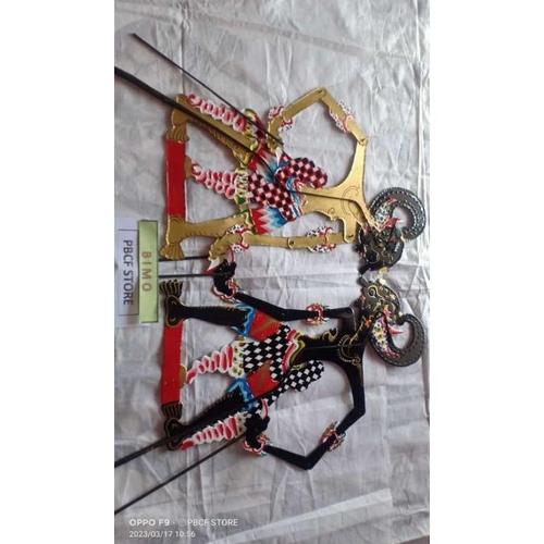 Jual Wayang bima werkudoro wayang kulit kertas bimo wayang duplex ...