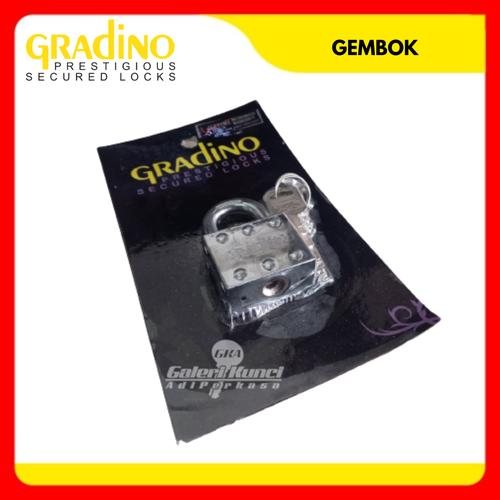 Jual Gembok Gradino grd 961 40mm chr sn padlock pintu gembok pagar ...