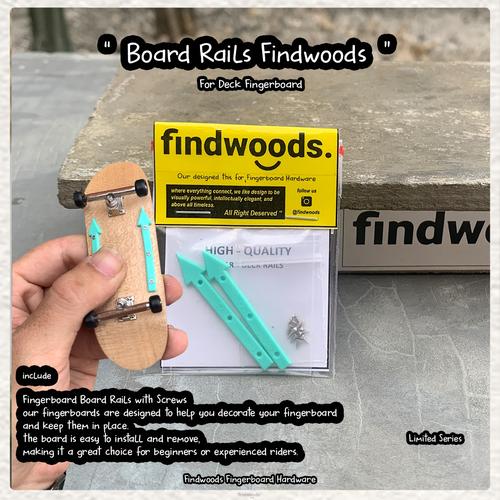 Jual Fingerboard BoardRails findwoods - Putih, Lightning - Kab. Bogor ...