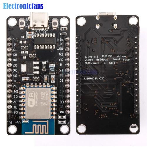 Jual Nodemcu ESP8266 V3 USB Type-C Lua Wifi Wemos Development Board ...