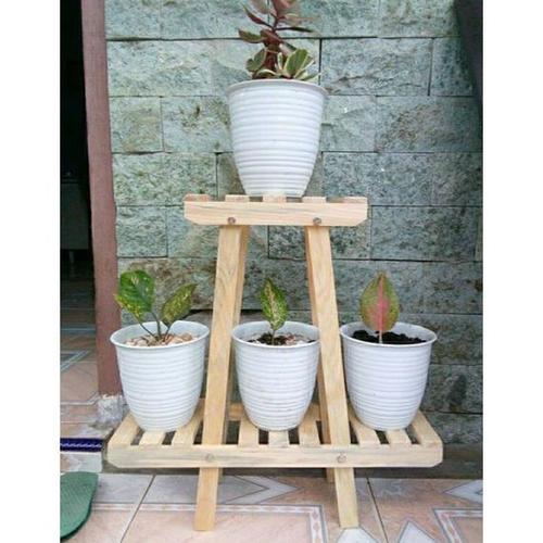 Jual rak bunga kayu susun murah minimalis / pot bunga kayu minimalis ...