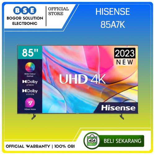 Promo TV LED 85 Inch 4K Smart TV OS Vidaa Hisense 85A7K Hisense A7K 85 ...