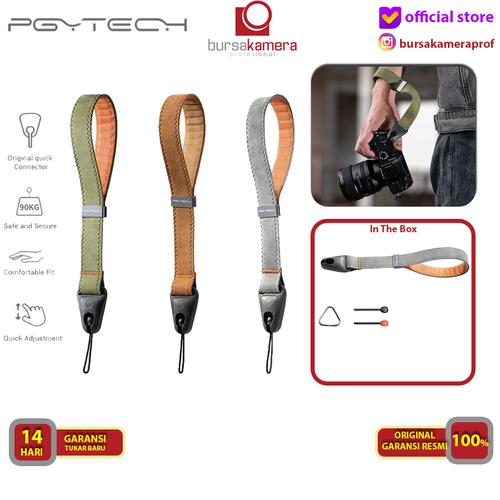 Promo PGYTECH Camera Wrist Strap Pgytech Strap Kamera RESMI - Oak Grey ...
