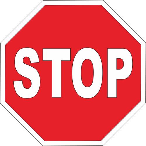 Jual Rambu Stop Octagon 60cm x 60cm, 45cm x 45cm, plat ACP 3mm ...