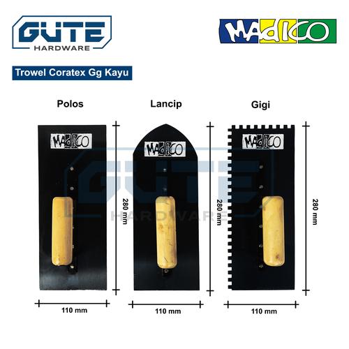 Jual Plastering Trowel "MADICO" / Roskam / Raskam / Untuk Pasang ...
