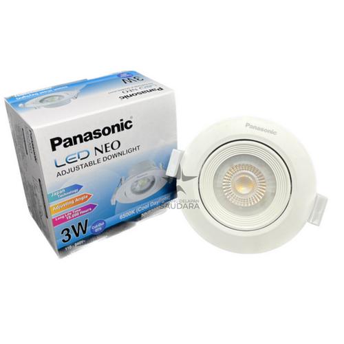 Jual PANASONIC LED Neo Adjustable Downlight Spotlight 3watt 220Volt ...