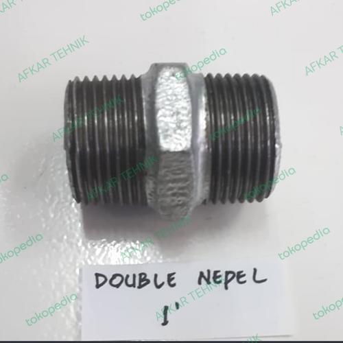 Jual double nepel besi drat 1 inch galvanis nepel - Jakarta Pusat - afkar tehnik | Tokopedia