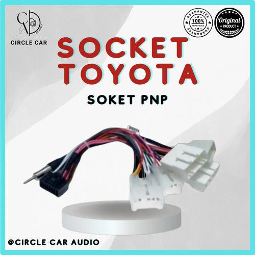 Jual SOKET PNP HEAD UNIT TOYOTA / KABEL PNP / SOCKET PNP TOYOTA - Kota ...
