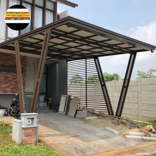 Jual KANOPI BAJA RINGAN ATAP ALDERON - Kota Tangerang - gunung baja ...