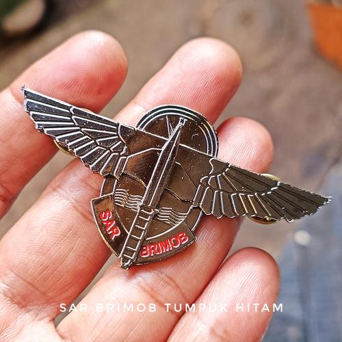 Jual Brevet Brivet Wing Sar Brimob Tumpuk Hitam - Jakarta Timur ...