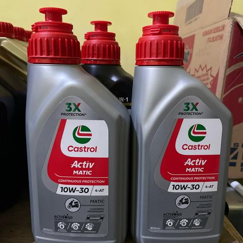 Jual OLI CASTROL ACTIV MATIC 10W-30W 800ML 100% ORIGINAL - Jakarta ...