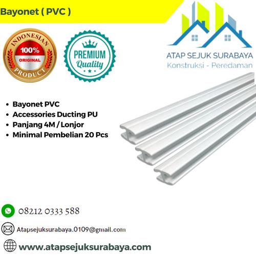 Jual Bayonet PVC / Bayonet H Penyambung Panel PU / AC - Kota Surabaya ...