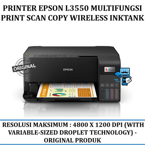 Promo Printer Epson L3550 Multifungsi Print Scan Copy Wireless Inktank ...