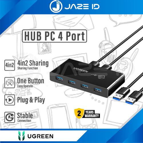 Jual UGREEN Adapter USB Hub PC 2 in 4 out USB Sharing Switcher Box ...