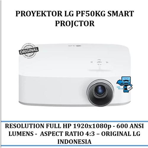 Promo Proyektor LG Pf50kg Smart Projctor Full Hd 1080p - Original Cicil ...