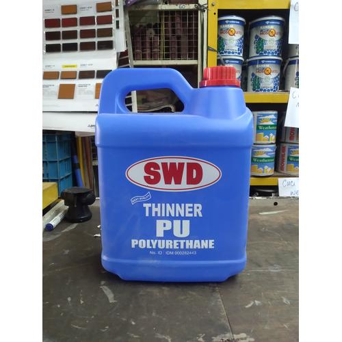 Jual Thinner / pengencer cat minyak SWD polyurethane galon 5 ltr - Kota ...