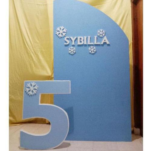 Jual NEW !!! Angka 2D Font Bebas Styrofoam Dekorasi Pesta - 1meter ...