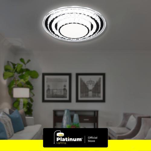 Jual Lampu Plafon Hias Bulat Kristal Ceiling Lamp Crystal Bulat ...