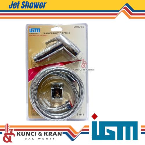 Jual Jet Shower Toilet Chrome Bidet Jet Washer kilap - Kota Surabaya ...