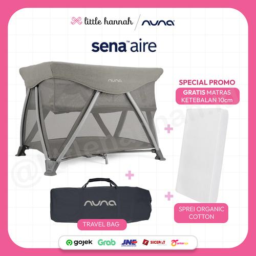 Jual NUNA SENA Aire Travel Baby Crib / Box Bayi / Kasur Bayi - Riveted ...