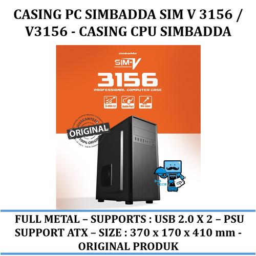 Jual Casing Pc Simbadda Sim V 3156 / V3156 - Casing Cpu Simbadda ...