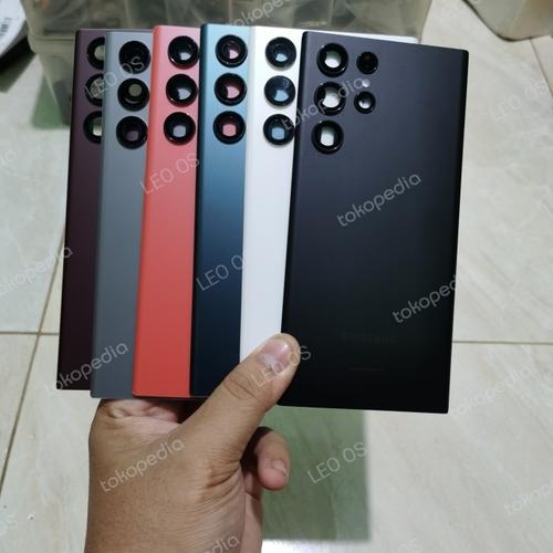 Jual Backdoor Samsung Galaxy S22 Ultra Original copotan - Putih - Kota ...