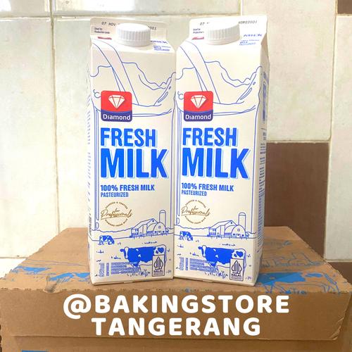 Jual Susu Segar Fresh Milk Diamond Profesional 946ml - Kota Tangerang ...